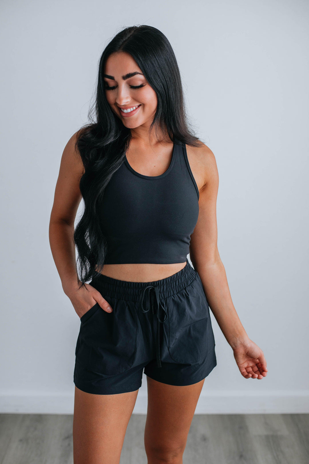 Astoria Sports Bra - Black – Wild Oak Boutique