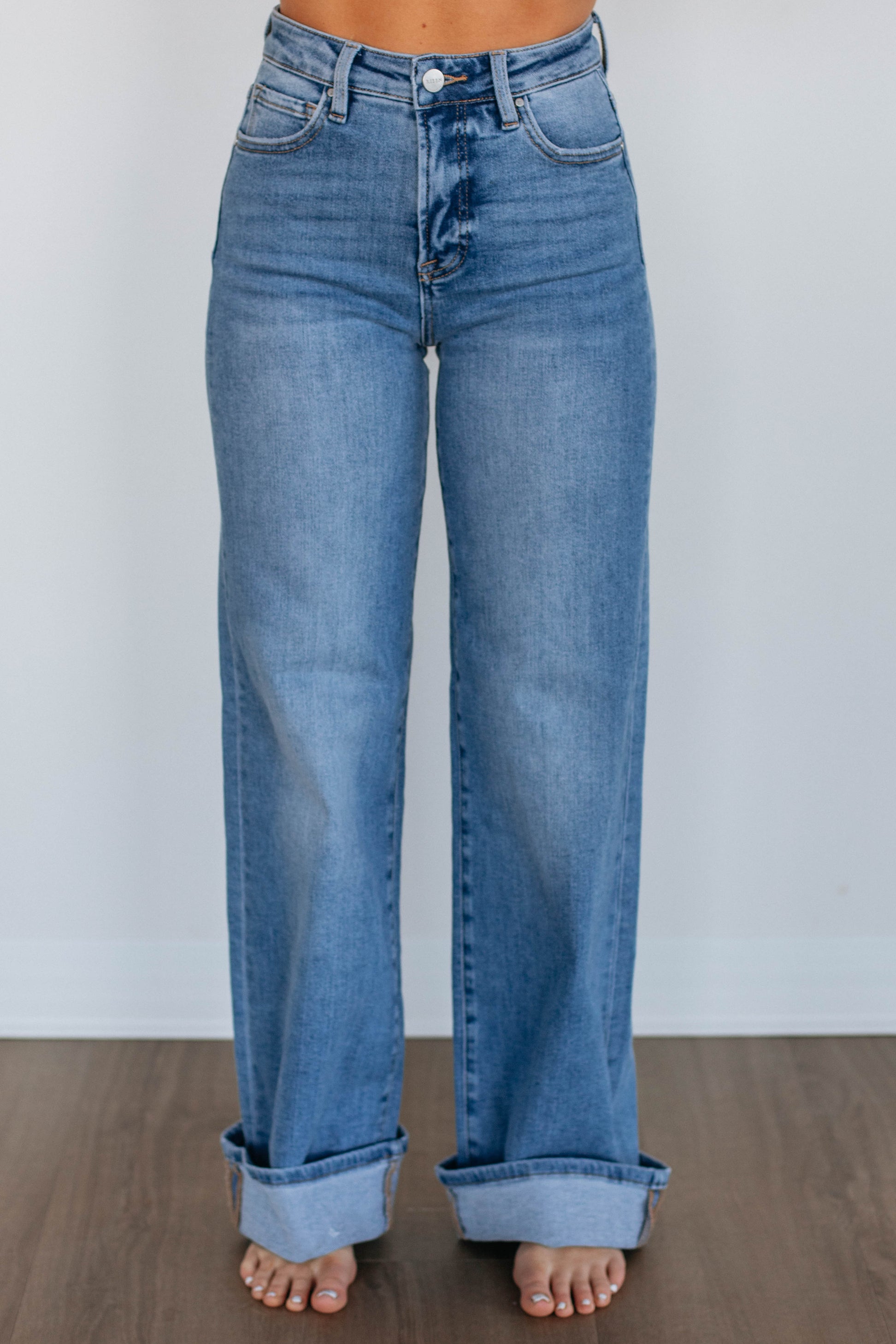 Cece Risen Jeans - Medium Wash – Wild Oak Boutique