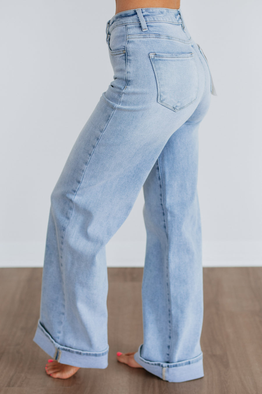 Cece Risen Jeans - Light Wash – Wild Oak Boutique