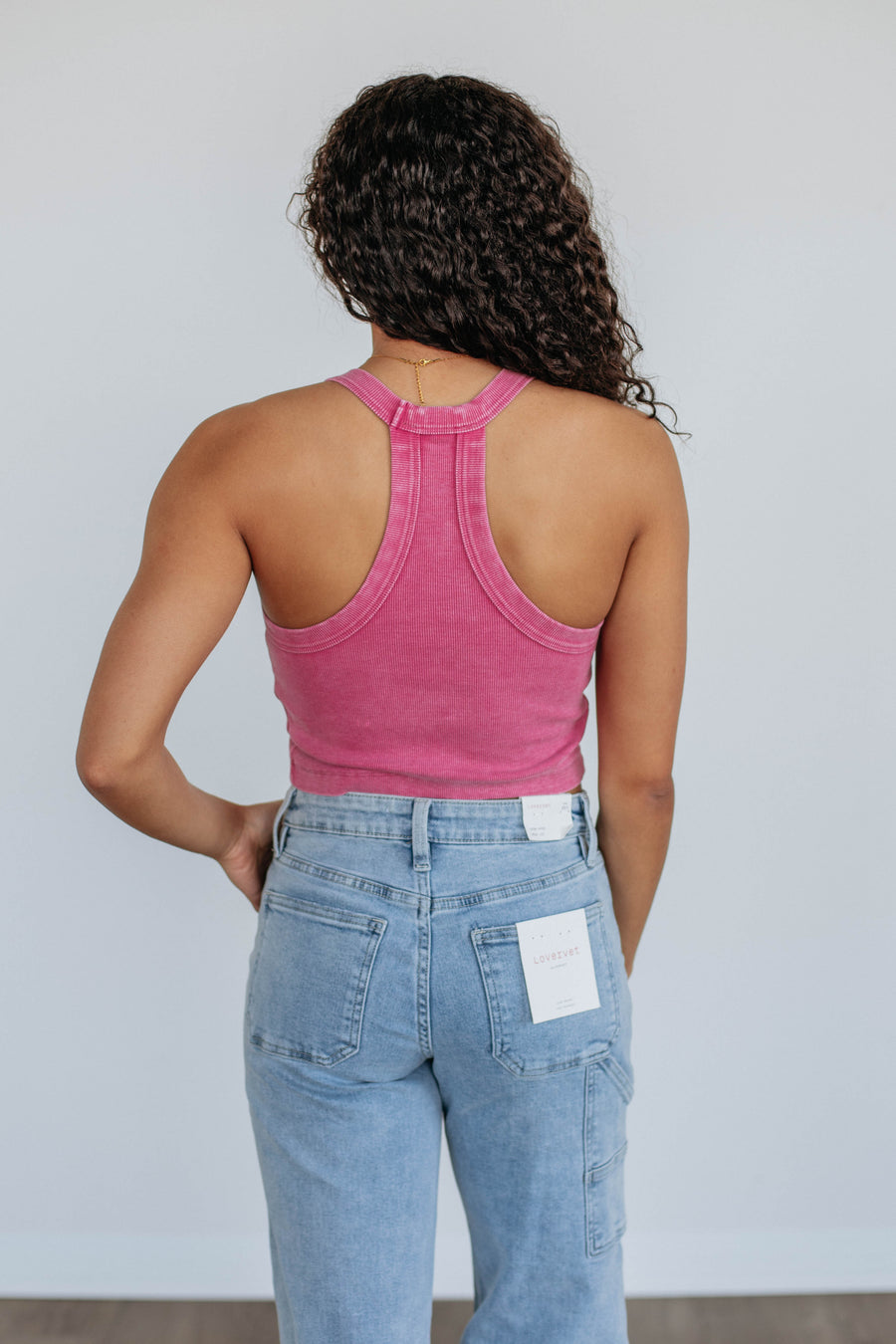 Chann Ribbed Tank - Berry – Wild Oak Boutique