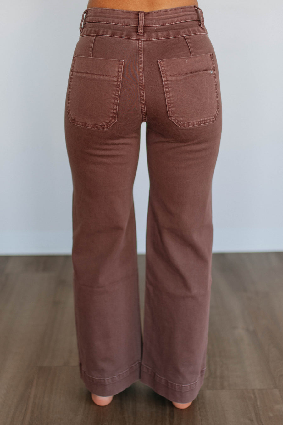 Bennett Mica Jeans - Cocoa – Wild Oak Boutique