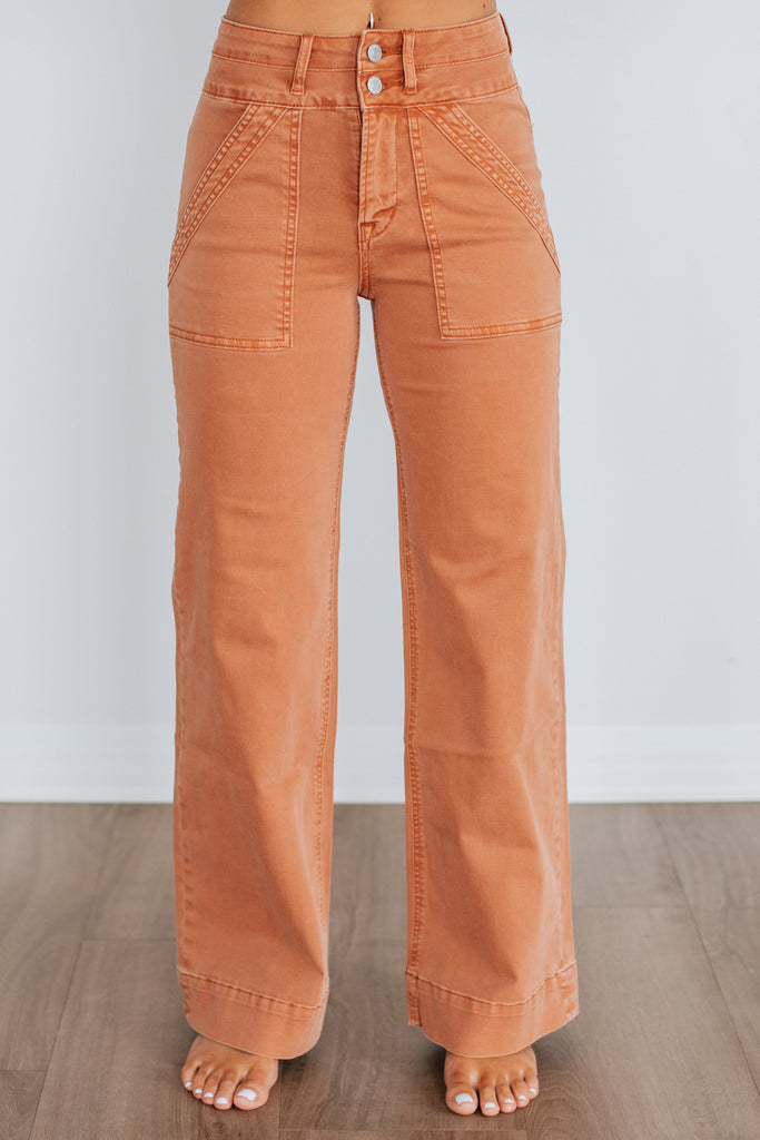 Bennett Mica Jeans - Cinnamon – Wild Oak Boutique