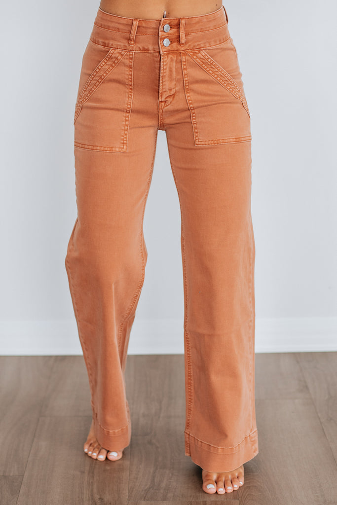Bennett Mica Jeans - Cinnamon – Wild Oak Boutique
