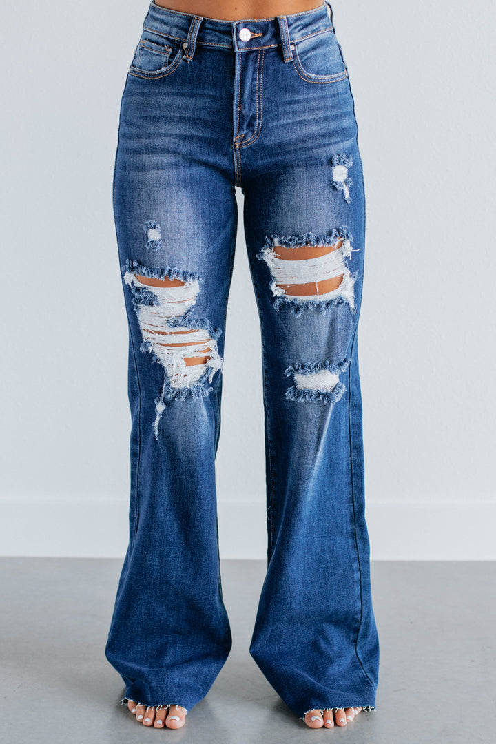 Georgia Risen Jeans - Dark Wash – Wild Oak Boutique