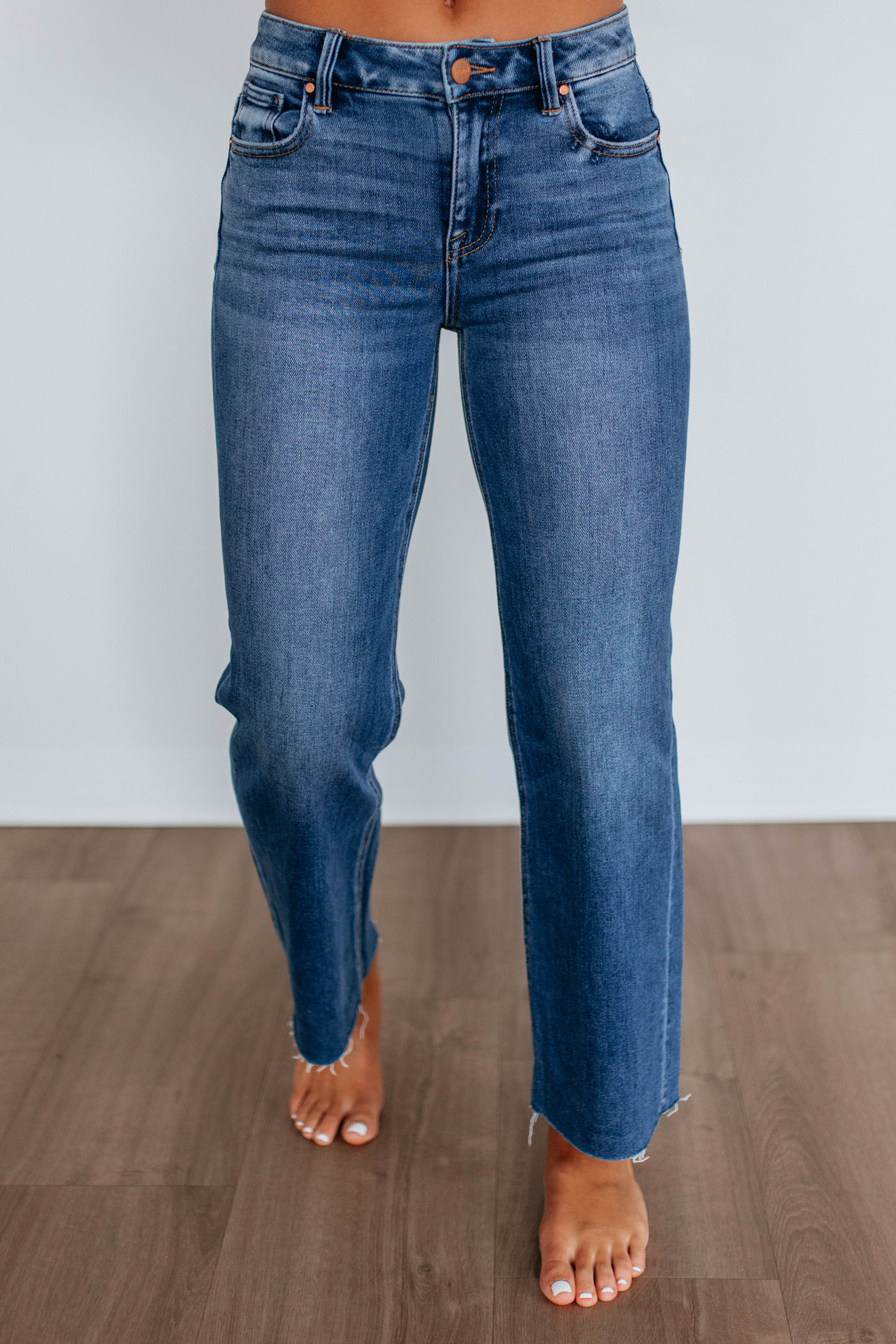 Ryanna Risen Jeans - Medium Wash – Wild Oak Boutique
