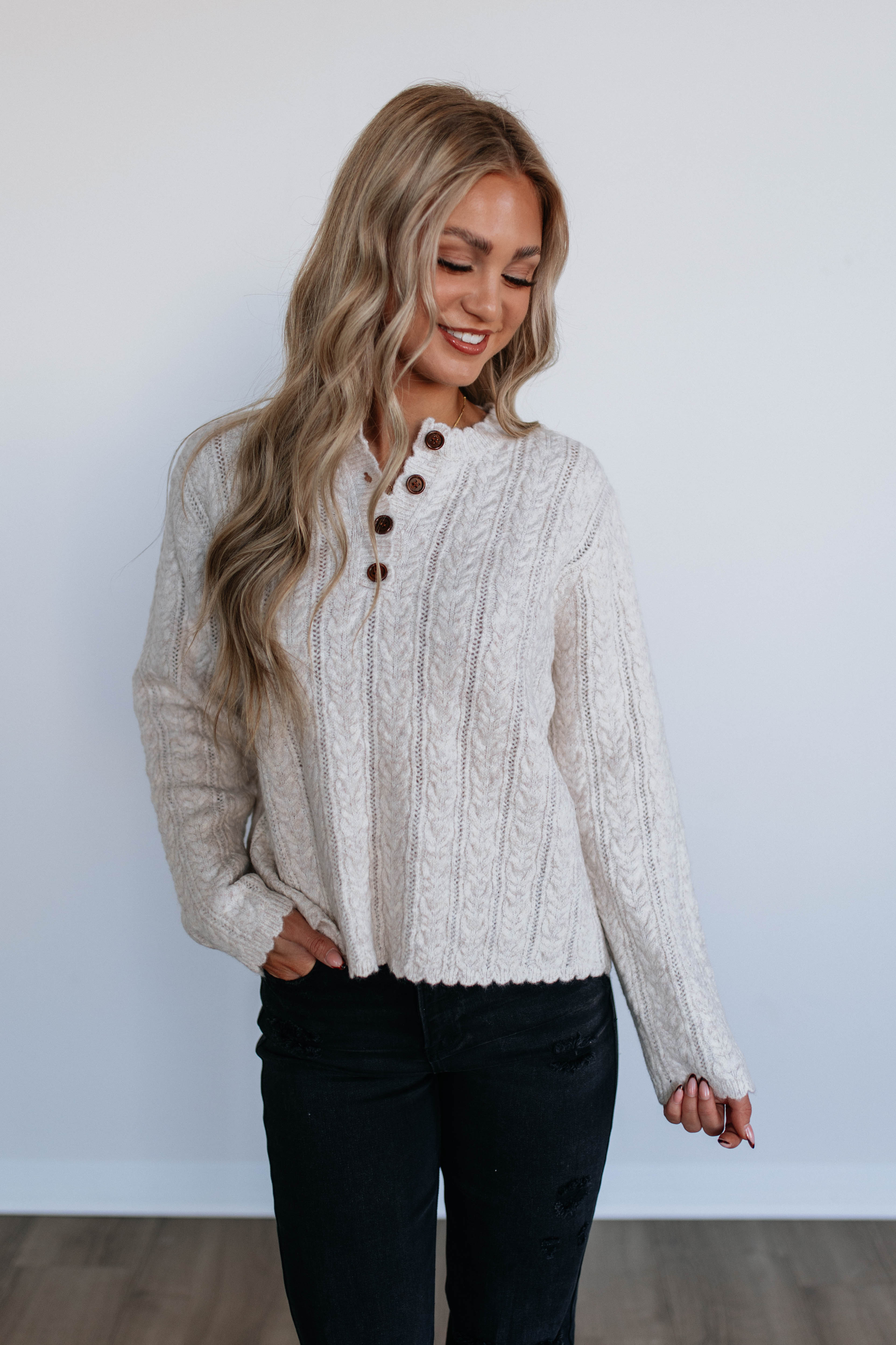 Diane Cable Knit Sweater – Wild Oak Boutique