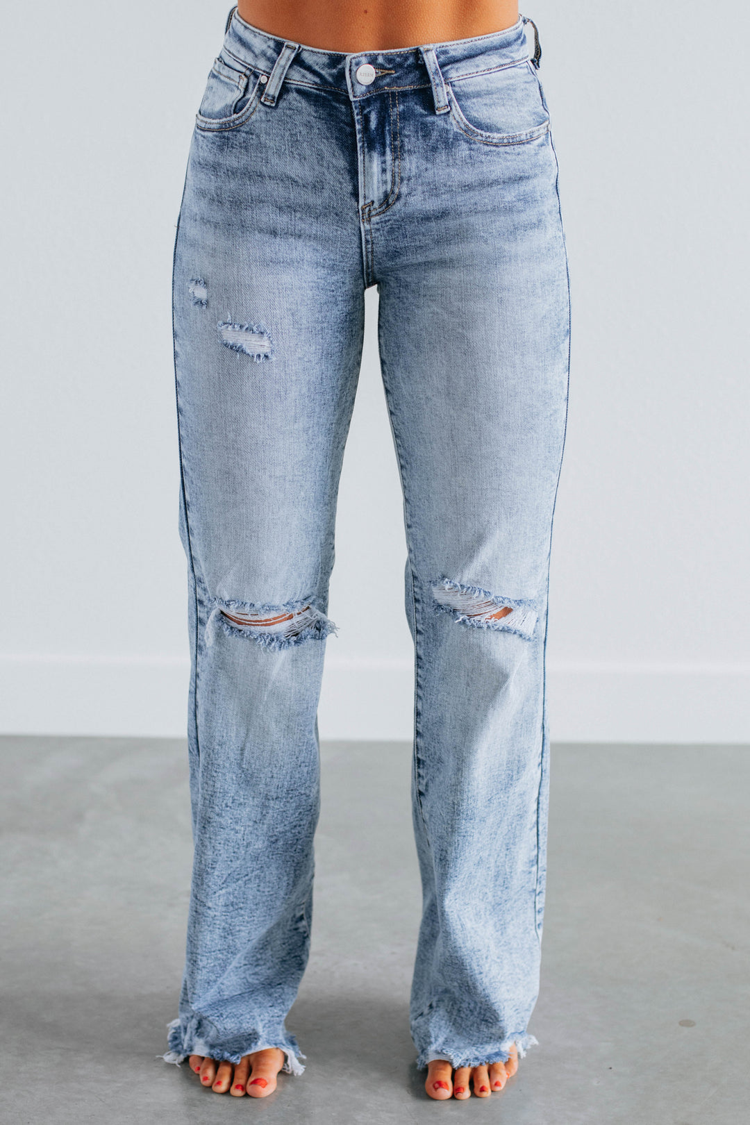 Jazlyn Risen Jeans - Karma – Wild Oak Boutique