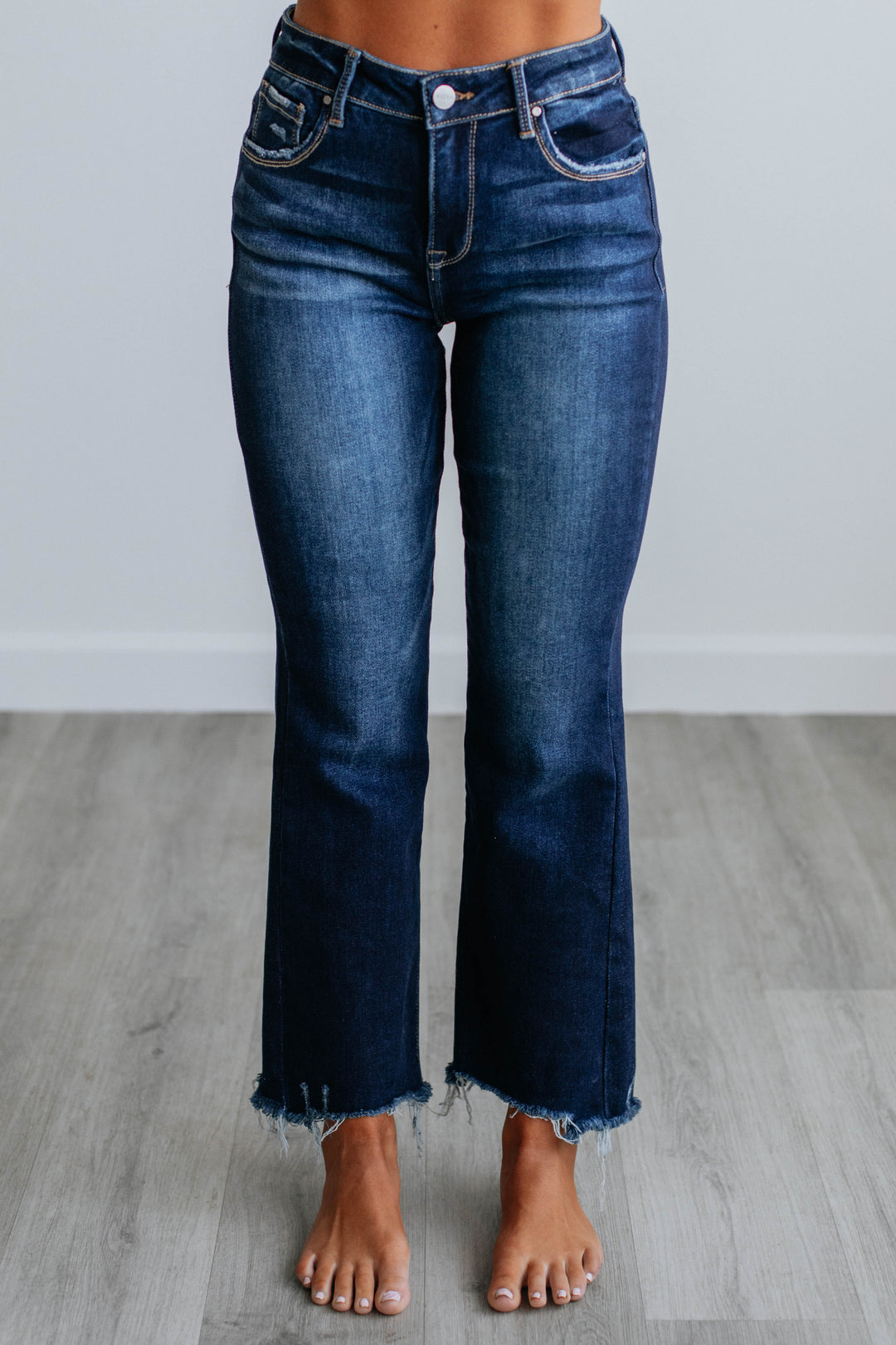 Kennedy Risen Jeans - Dark Wash – Wild Oak Boutique