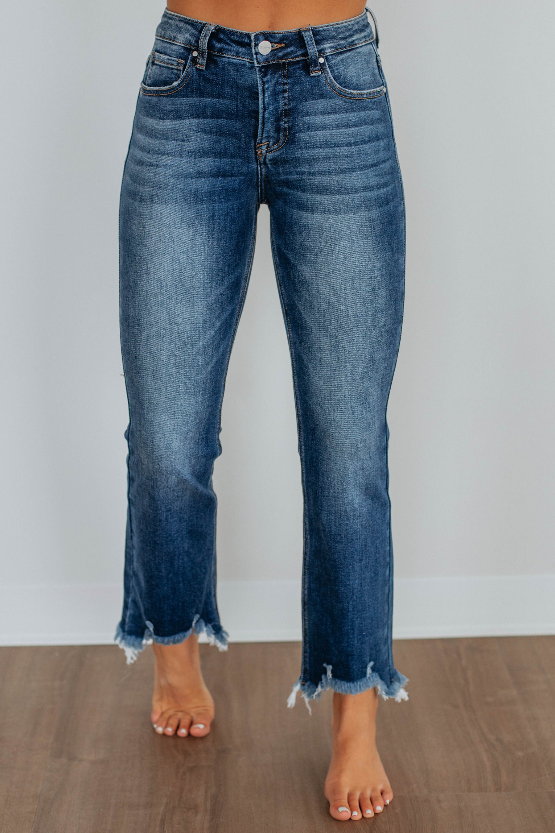 Neona Risen Jeans - Dark Wash – Wild Oak Boutique