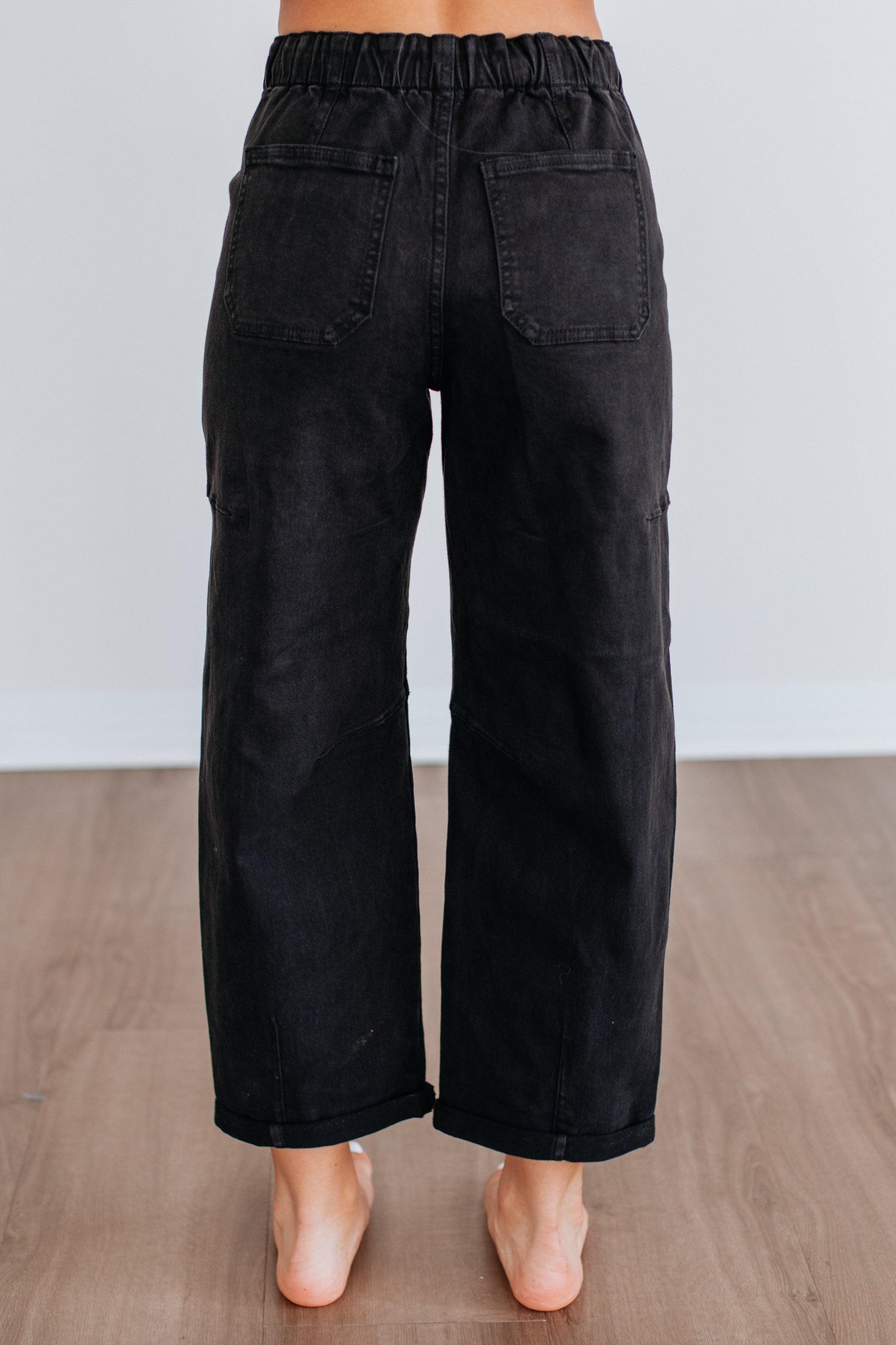 Kodi Risen Cargo Jeans - Black – Wild Oak Boutique