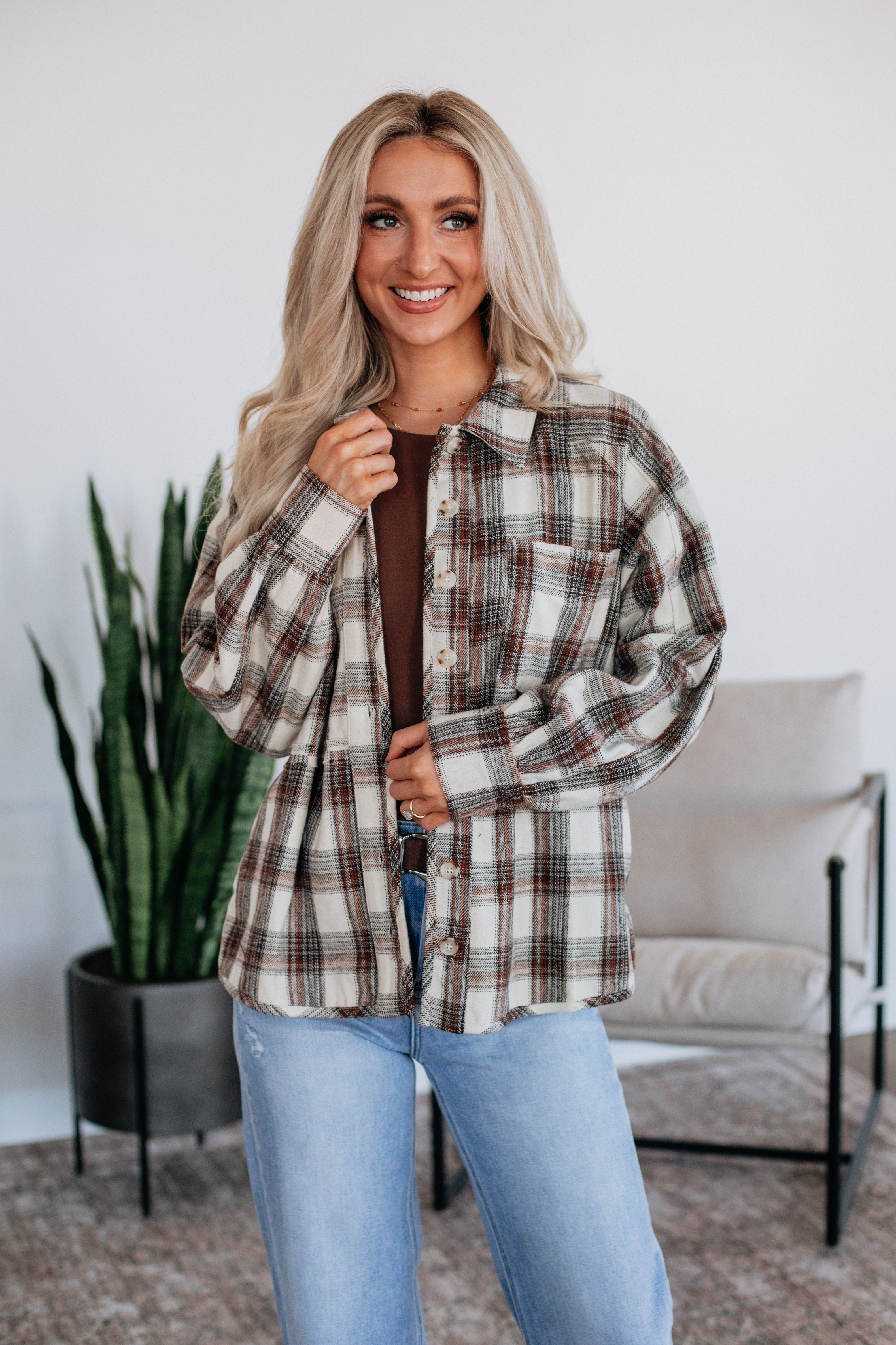 Bobbi Flannel Shacket – Wild Oak Boutique
