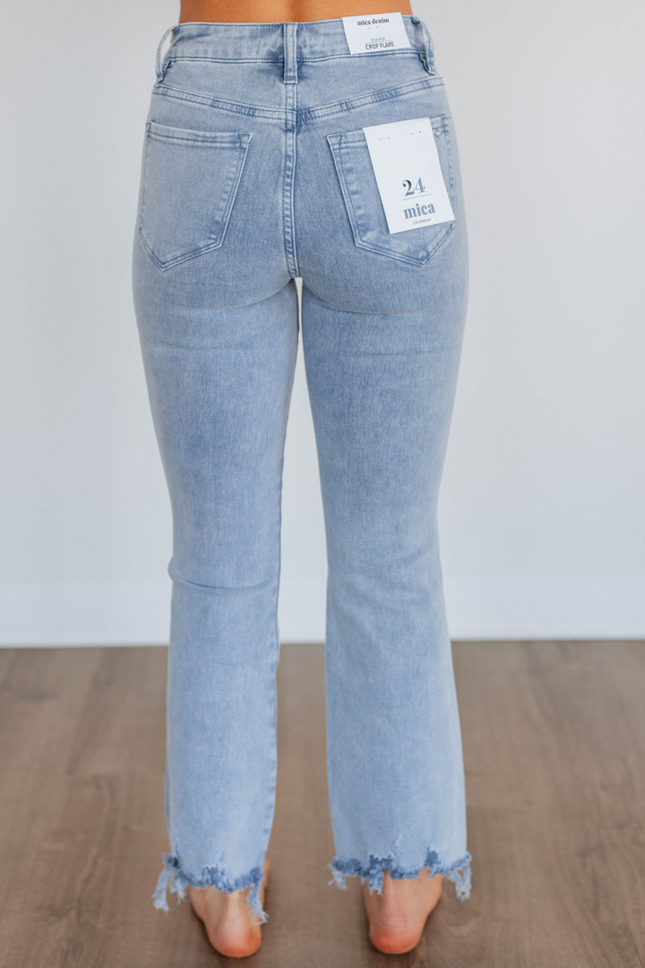 Roxanne Mica Jeans - Steel Blue – Wild Oak Boutique