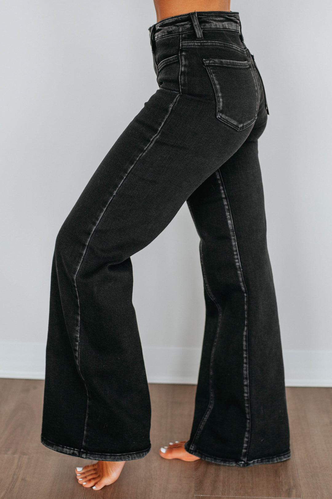 Rozlyn Risen Jeans - Vintage Black – Wild Oak Boutique