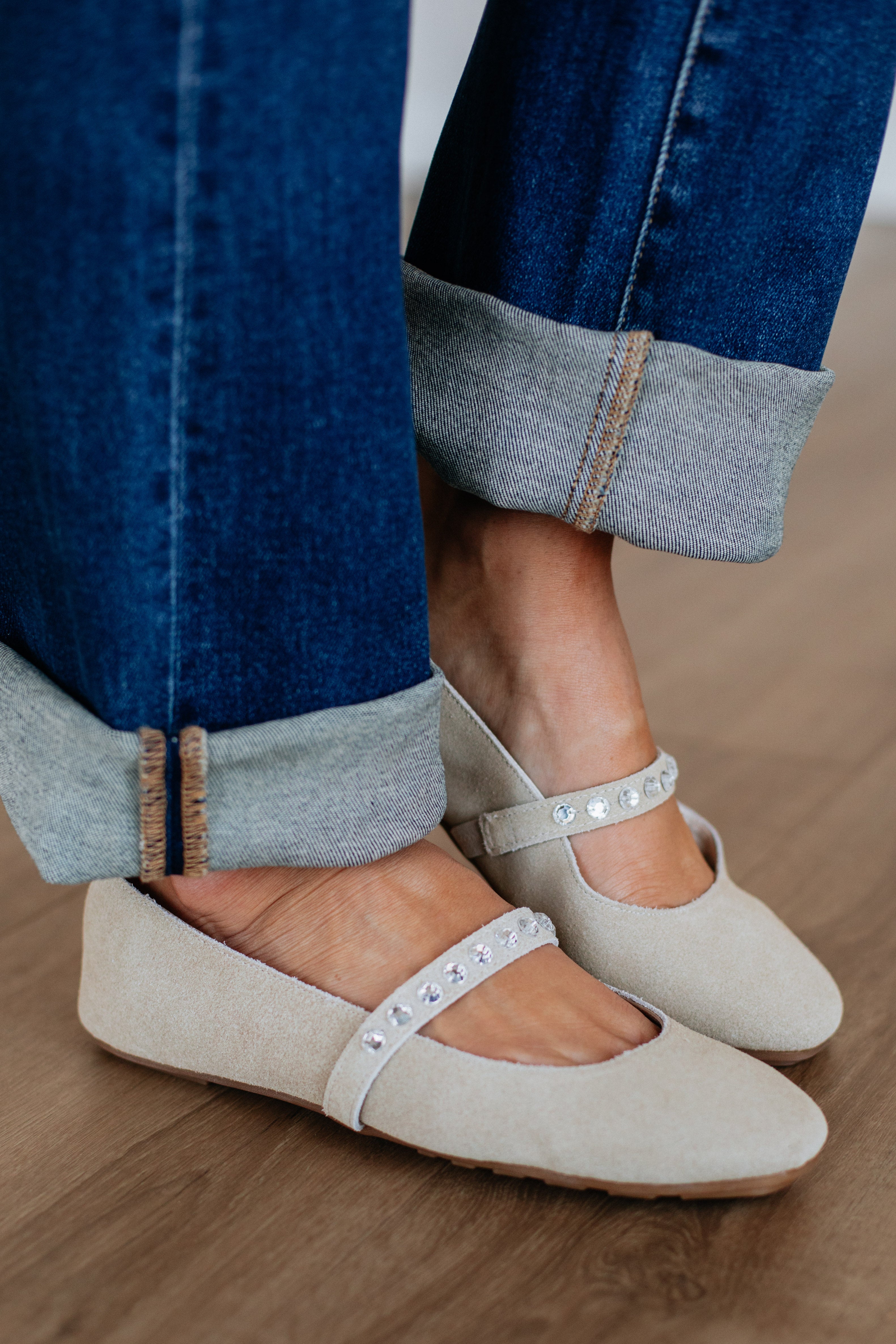 Setting Things Straight Ballet Flats - Sand – Wild Oak Boutique