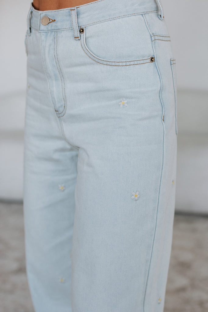 Britney Denim Pants – Wild Oak Boutique