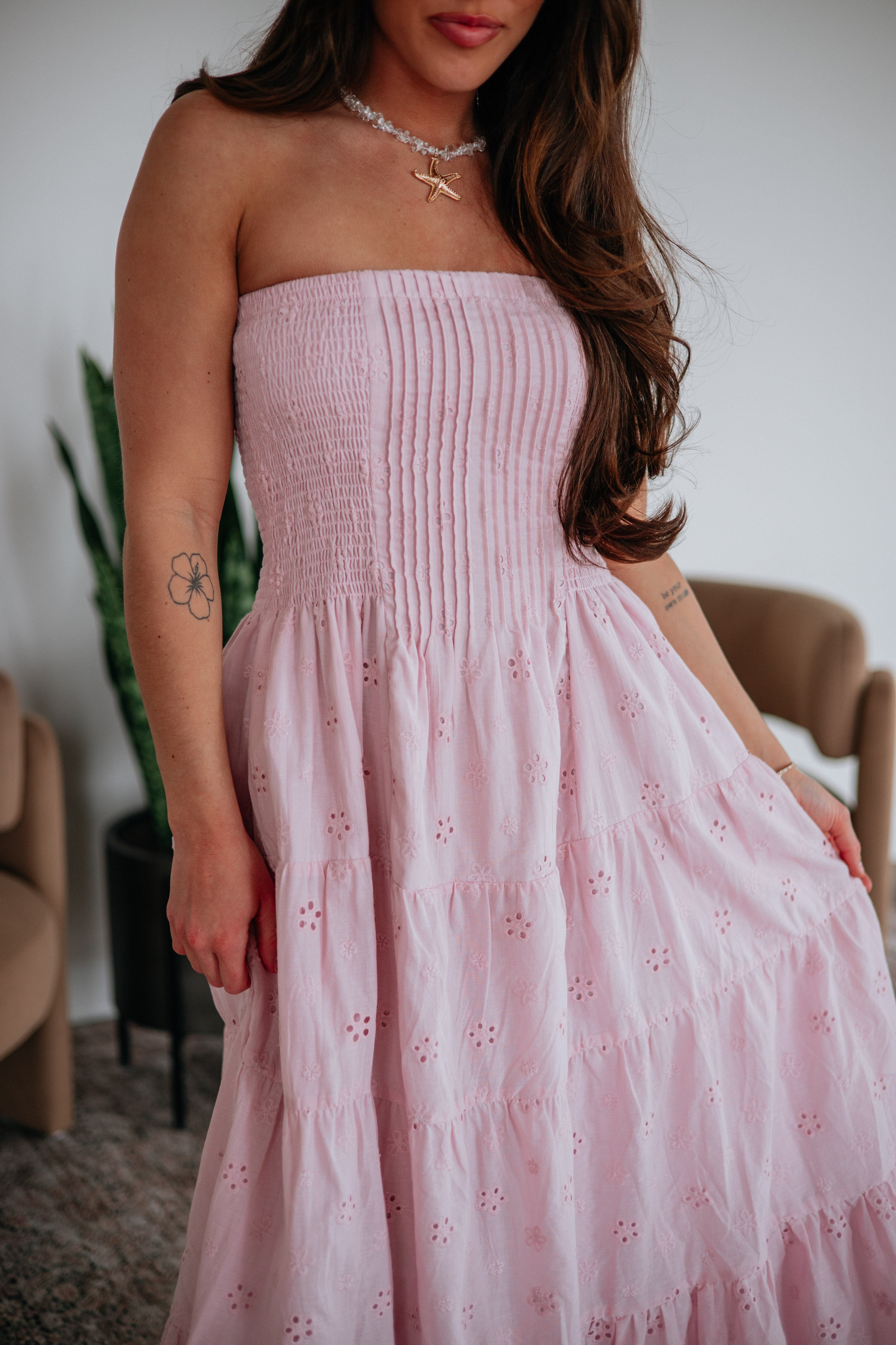 Aundria Midi Dress – Wild Oak Boutique